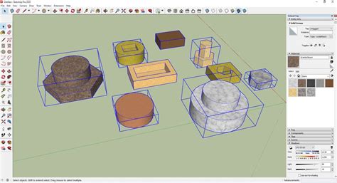 Como Criar Vários Grupos De Uma Só Vez No Sketchup Pro Ibercad Software Cad