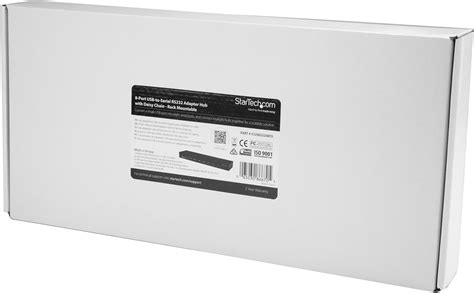 Startech Usb To Serial Hub 8 Port Com Port Retention Rack Mount And Daisy Chainable Ftdi