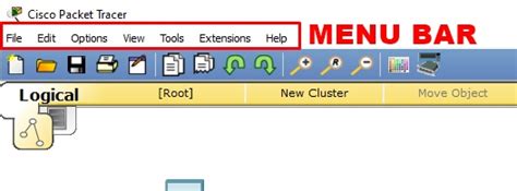 Fitur Dasar Cisco Packet Tracer Cara Prima