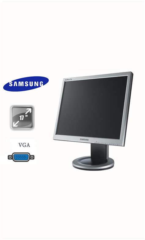 Монітор 17″ Samsung 710N Сріблястий – Кверті