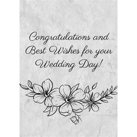 Fibei Greetings Wedding Card Title Congratulations And Best Wishes