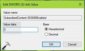 How To Enable Disable Timeline Suggestions In Windows 10