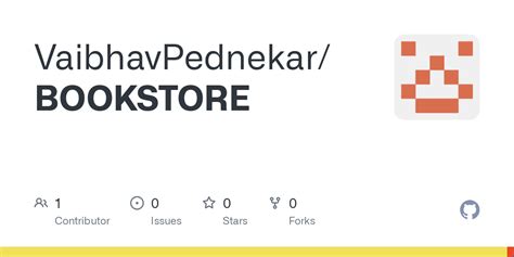 GitHub VaibhavPednekar BOOKSTORE