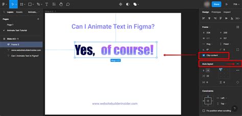 Can I Animate Text In Figma