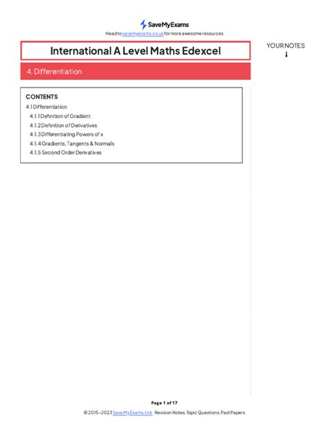 differentiation pdf derivative gradient
