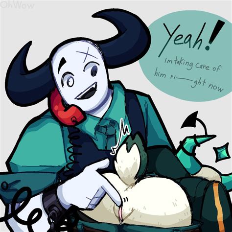 Rule 34 Broker Phighting Chains Deer Tail Demon Tail Horns Medkit