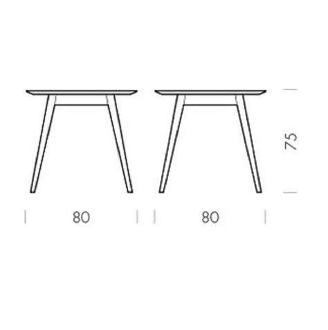 Gazzda Stafa Table 80 Cm Von Goodform Ch
