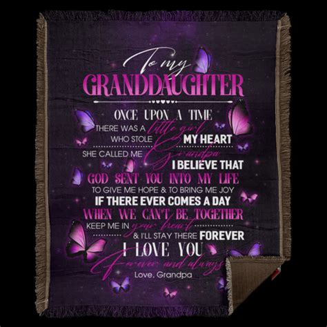 Granddaughters Ts Heartwarmers Keepsake Card To My Granddaughter