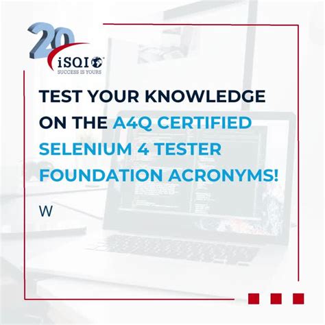Isqi Group On Linkedin Selenium Testautomation Automation