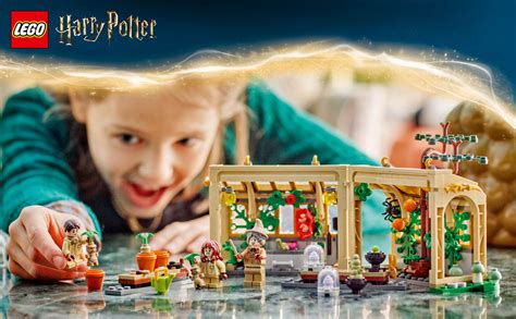 Lego Harry Potter Hogwarts Castle Herbology Class Set With Neville