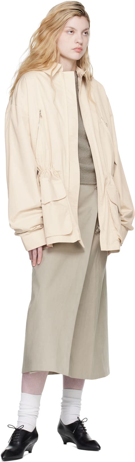 Rier 灰白色 Cotton Field 夹克 Ssense 中国