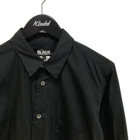 Black Comme Des Garconsブラックコムデギャルソン 長袖シャツ1q B001 1q B001 ブラック サイズ L