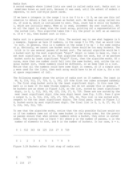 Radix Sort Pdf Discrete Mathematics Mathematical Concepts