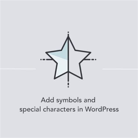 adding symbols and special characters in wordpress themes harbor