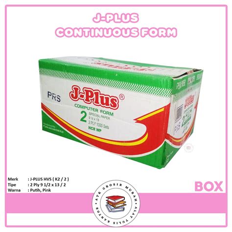 Jual J Plus Kertas Komputer Cf 912 X 13 2 Ply K22 Ncr Kertas