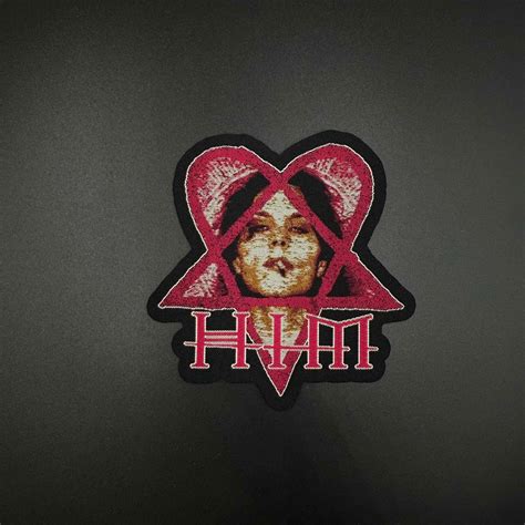 Him Razorblade Romance Laser Cut Patch Pull The Plug Patches