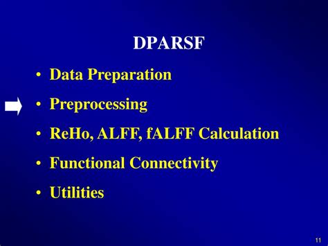 Ppt Data Processing And Analysis Of Resting State Fmri Part Ii
