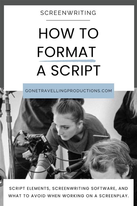 Best 12 Screenwriting Terms How To Format A Script Artofit