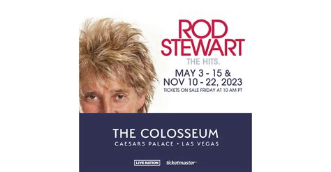 Sir Rod Stewart Extends His Hit Las Vegas Residency Into 12th Year With
