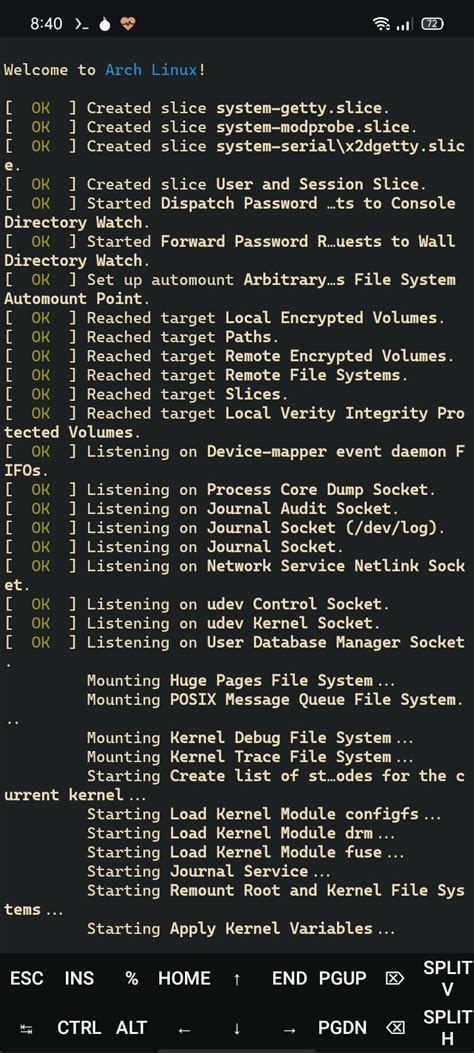 Even My Phone Runs On Systemd And Arch Btw Rlinuxmasterrace