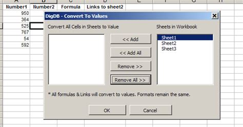 Convert Range Sheet File To Value Only Replace All Formula By Value Excel Tips Add Ins