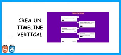 TimeLine Vertical Responsive Crea El Tuyo Utilizando HTML Y CSS