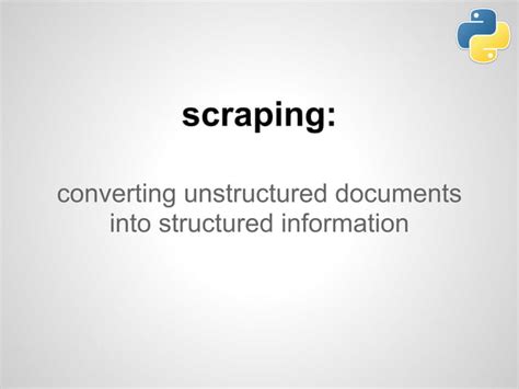 Web Scraping In Python Pdf Web Design And Html Internet
