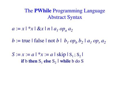 Ppt Iterative Program Analysis Abstract Interpretation Powerpoint