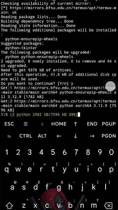 Install Python On Termux In Minutes🐍📱 Python Termux Codingonmobile Devlife