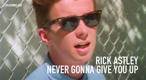 Rick Astley Never Gonna Give You Up Golden 80s Music