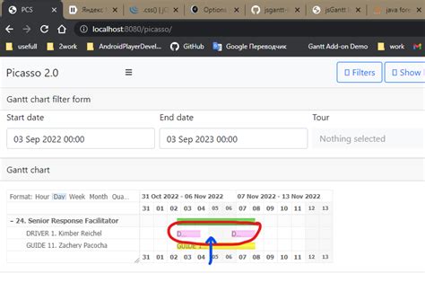 Gantt Chart Task Depend Red Arrow Not Displaying · Issue 1 · Code 6