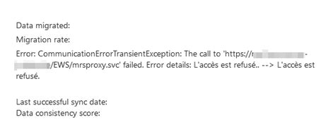 Exhcange Hybrid Migration Mrsproxysvc Access Denied Microsoft Qanda