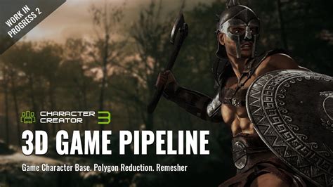 Character Creator 3 3d Game Pipeline Characters For Unity And Unreal Youtube