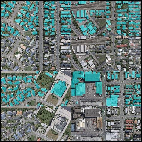 Distribution Of The Self Annotated Building Instance Segmentation