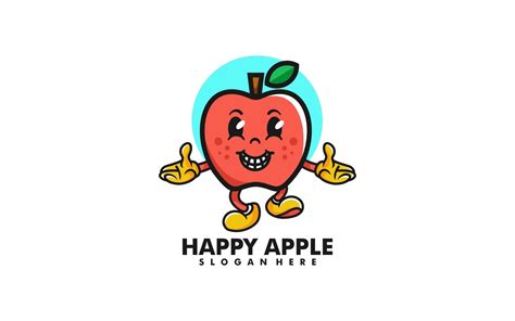 Apple Cartoon Logo Design At Adela Sapp Blog