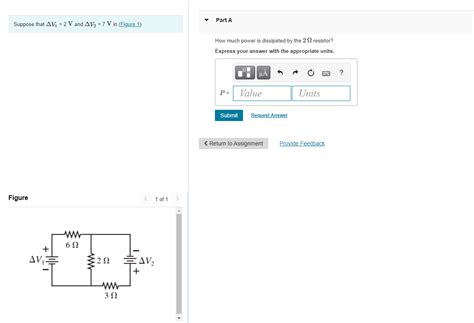 Solved Suppose that AV₁ V and AV₂ V in Figure Chegg com