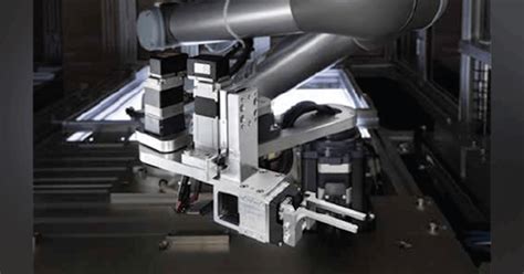 automated sensor line assembly robot machine design