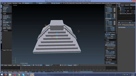 Pyramid Array Modifier And Interface Issue Talk GameDev Tv