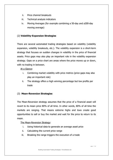 Building Automated Trading Strategies For Trading The Global Financial Markets Pdf