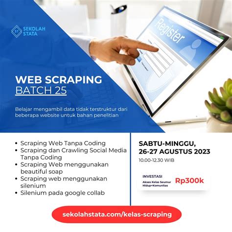 Kelas Web Scraping Batch 25 Web Scraping Adalah Metode Pengambilan Data