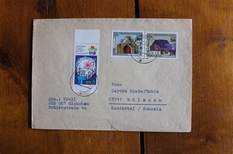 1975 brief ddr gel glauchau nach mülenen im kandertal kaufen auf