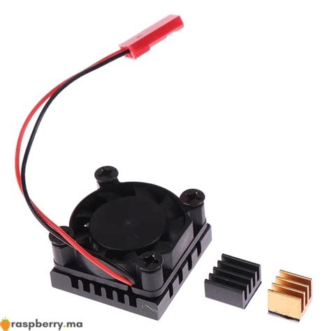 Kit De Refroidissement Ventilateur Et Dissipateurs Raspberry Pi Maroc