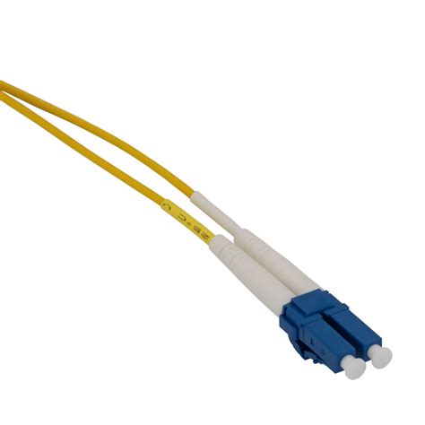 Lcupc To Scapc Os2 Duplex Fiber Optic Patch Cord 02m