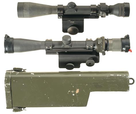 Two M14 Rifle Scopes Including An Art Ii 3 9x Scope Rock Island Auction
