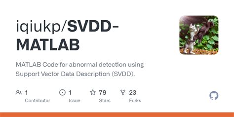 Github Iqiukpsvdd Matlab Matlab Code For Abnormal Detection Using