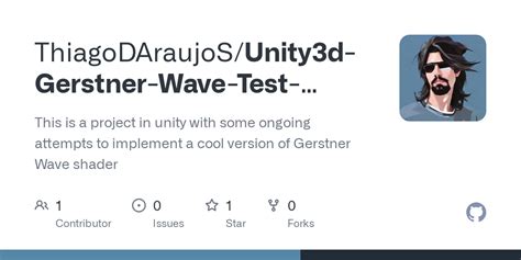 Github Thiagodaraujosunity3d Gerstner Wave Test Project This Is A Project In Unity With Some