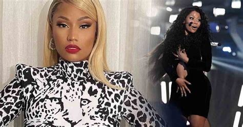Nicki Minaj Handles Wardrobe Malfunction Like A Queen