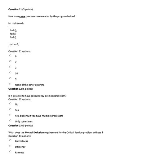solved question 5 5 points consider the following