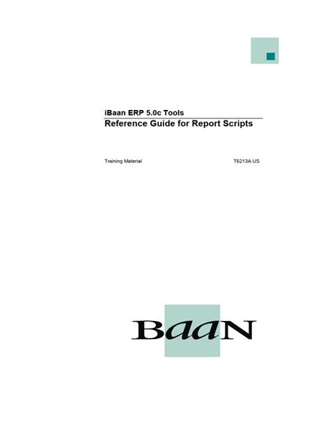Reference Guide For Report Scripts Pdf String Computer Science