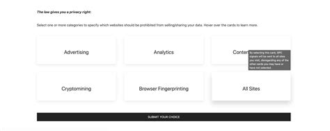 Test And Fix Issues Issue Privacy Tech Lab Gpc Privacy Choice GitHub